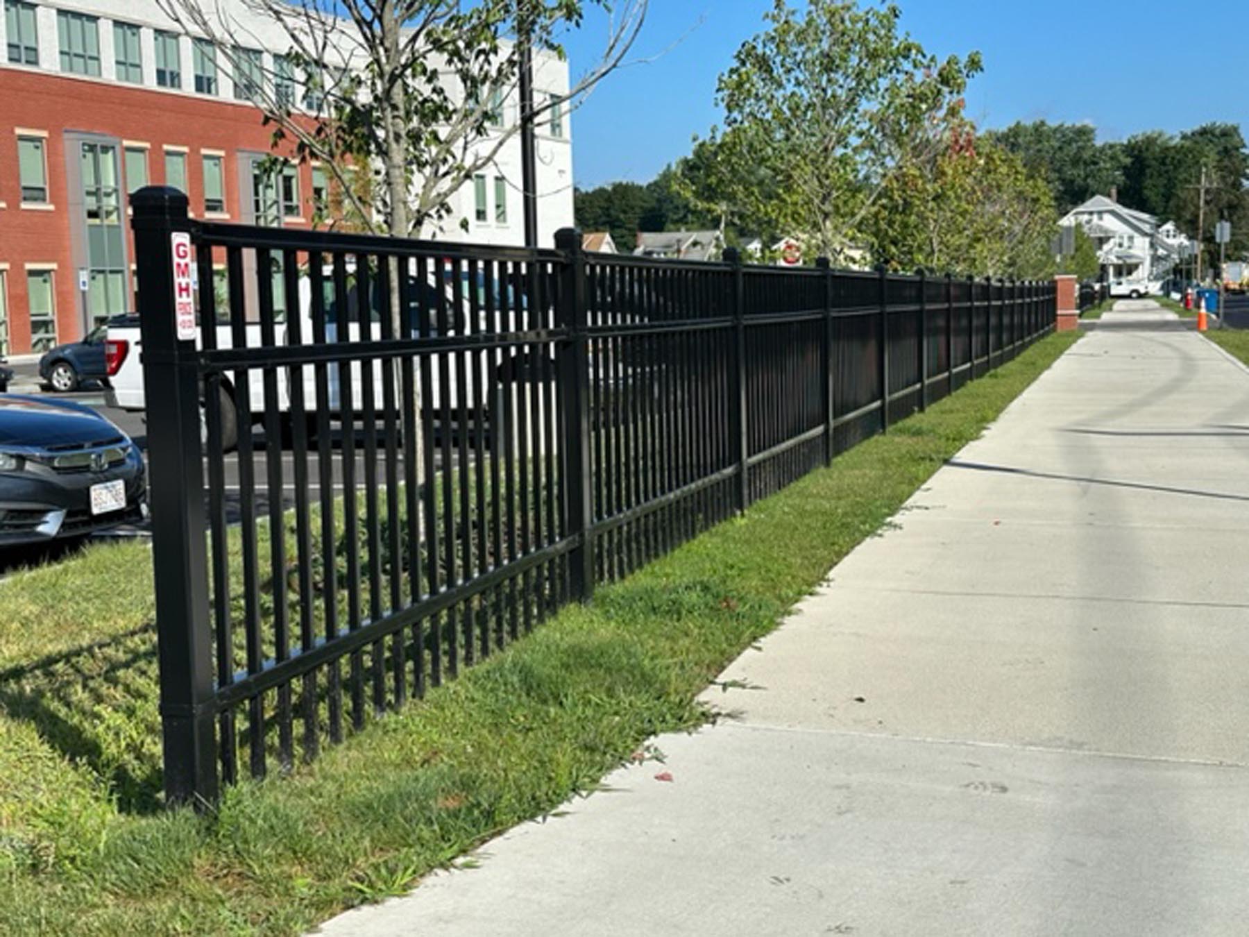 Commercial Metal Fencing | Serving MA & CT | GMH Fence